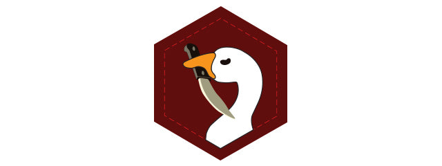Stealth Goose PVC Patch – Fox Airsoft