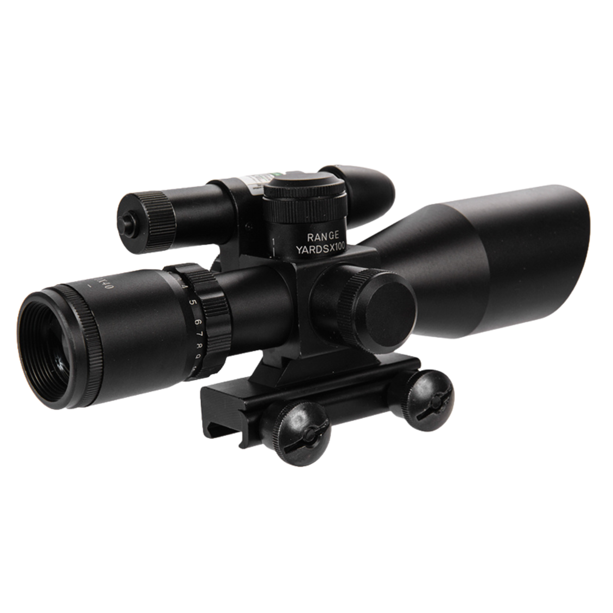 Lancer Tactical 2.5-10X40 EG Red & Green Dual Illuminated Scope w/ Gre ...